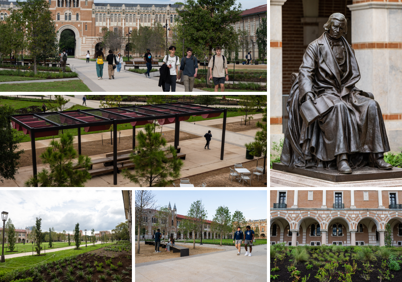 Rice unveils redesigned Academic Quad | Rice News | News and Media Relations | Rice University